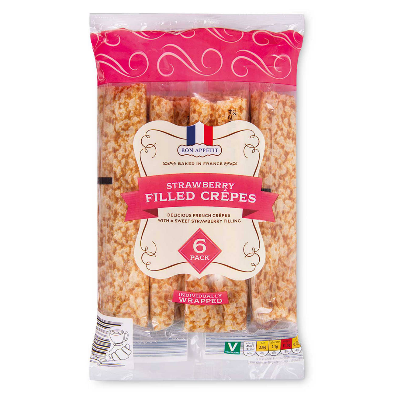 Strawberry Filled Crepes | ALDI UK